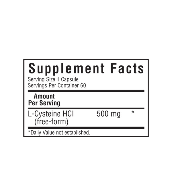 L-CYSTEINE 500 mg