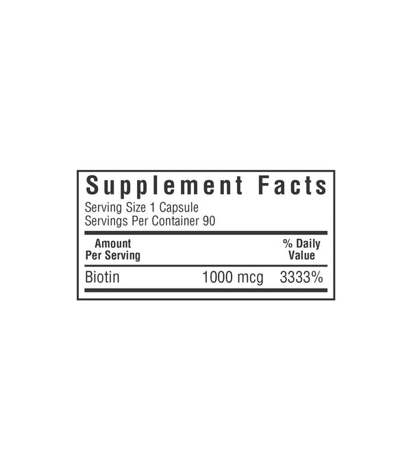 BIOTIN 1000 mcg