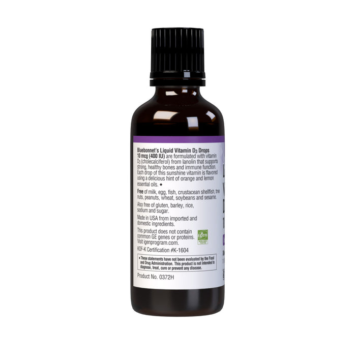 LIQUID VITAMIN D3 DROPS 10 mcg (400 IU)