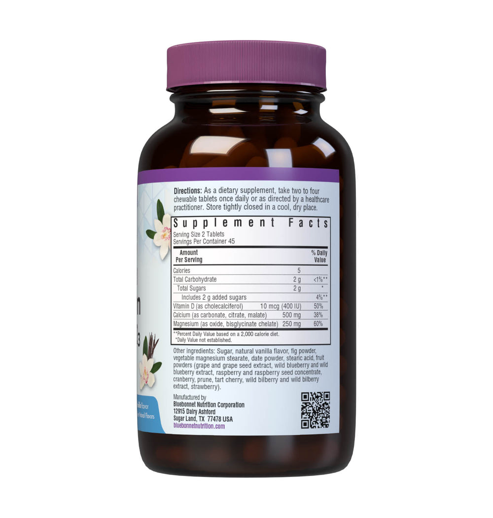 EARTHSWEET CHEWABLES CALCIUM MAGNESIUM & VITAMIN D3