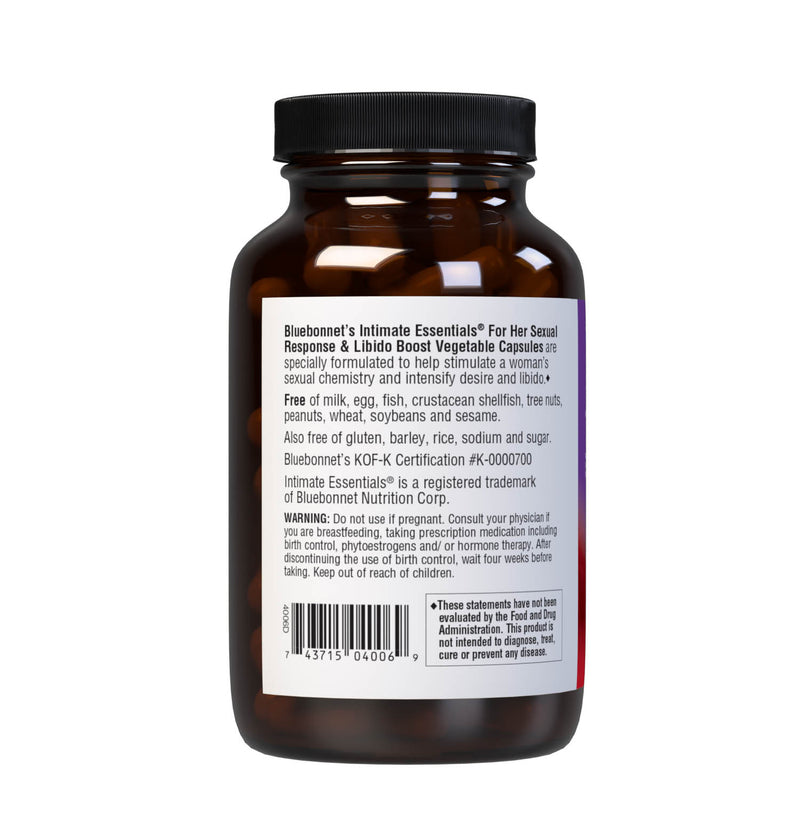 INTIMATE ESSENTIALS FOR HER SEXUAL RESPONSE & LIBIDO BOOST♦
