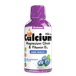 LIQUID CALCIUM MAGNESIUM CITRATE & VITAMIN D3 Blueberry Flavor