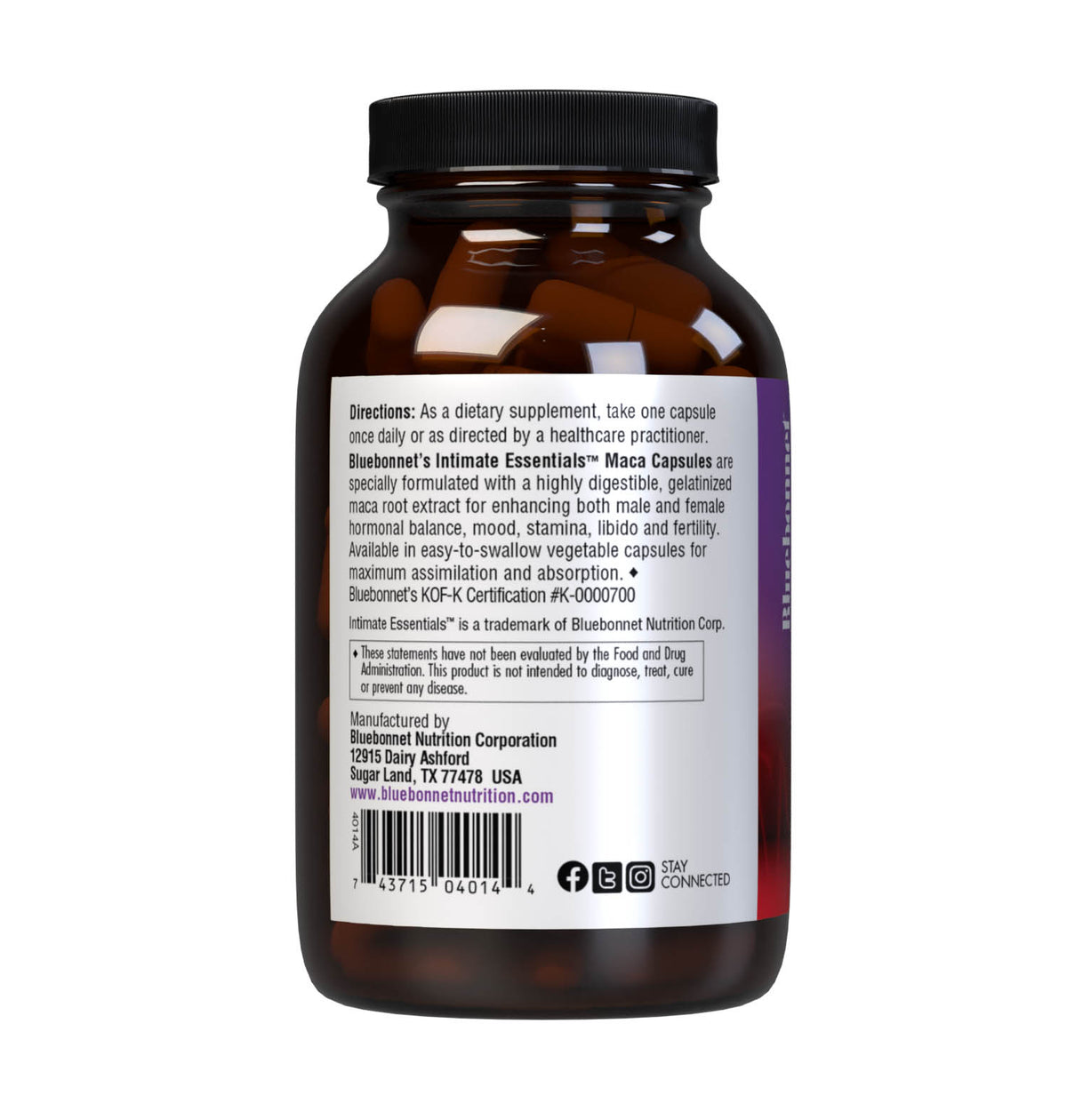 INTIMATE ESSENTIALS MACA